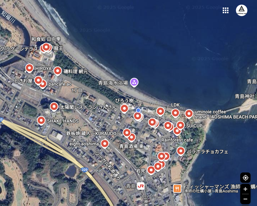 Aoshima Food Map – 宮崎市青島観光イベント情報のことなら青島ナビ！